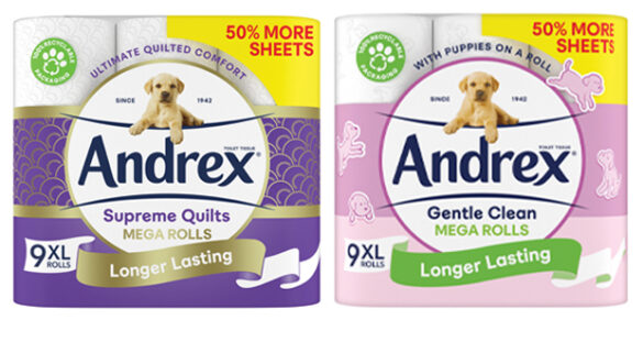Andrex expands its Mega rolls selection. - Food and Beverage Business