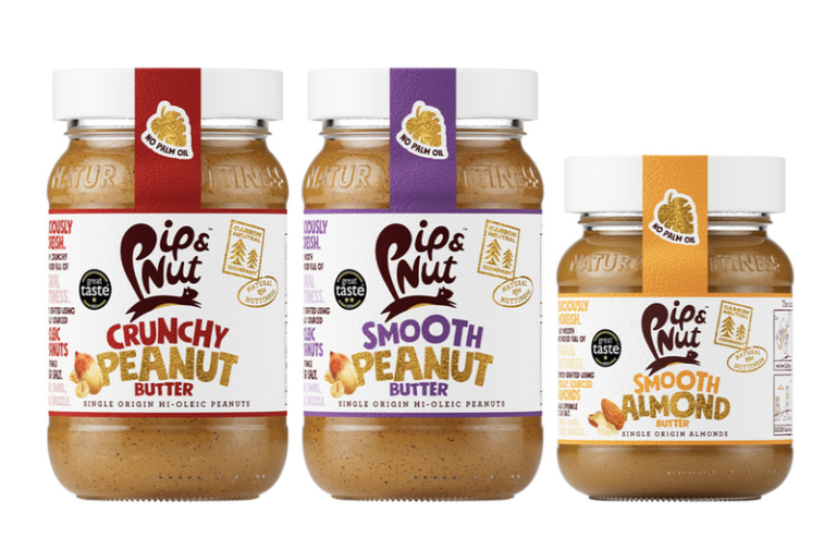 New Packaging Introduced by Pip & Nut - Food and Beverage Business