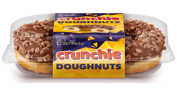 Newly Released: Cadbury Crunchie Doughnuts Now Available for Purchase ...