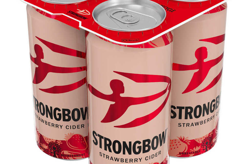 Heineken UK launches Strongbow Strawberry, a new flavor of cider - Food ...