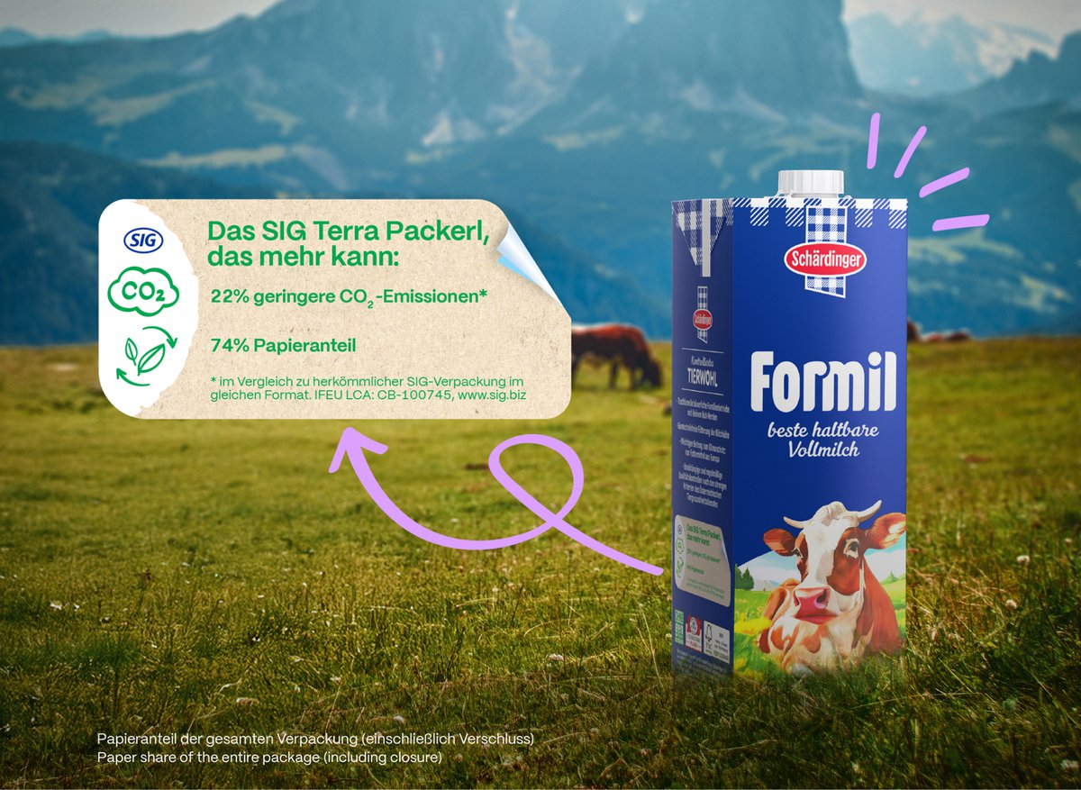 Berglandmilch Leads Austria in Sustainable Packaging with SIG’s ...