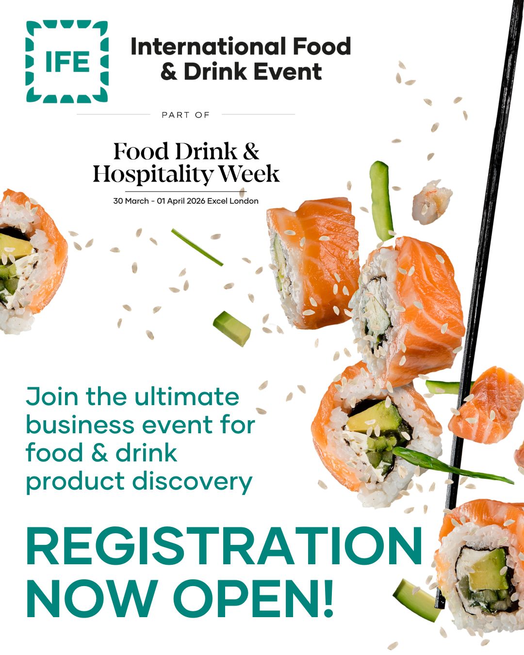 Uncover the future of food & drink at IFE 2026 - Food and Beverage Business